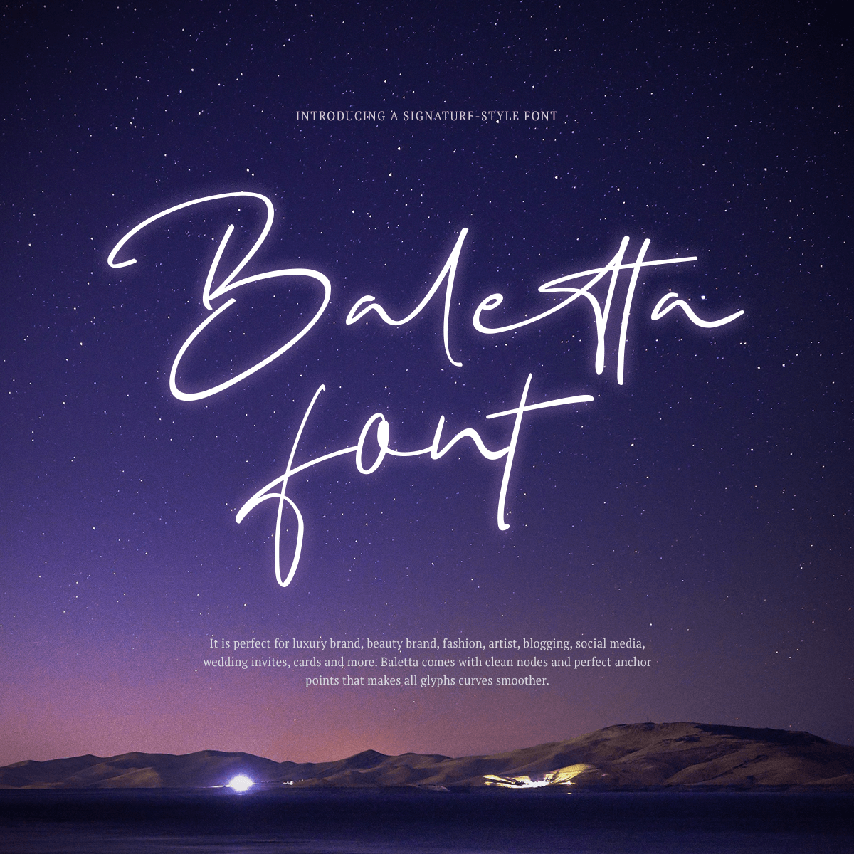 Baletta Font by GraphicSauce
